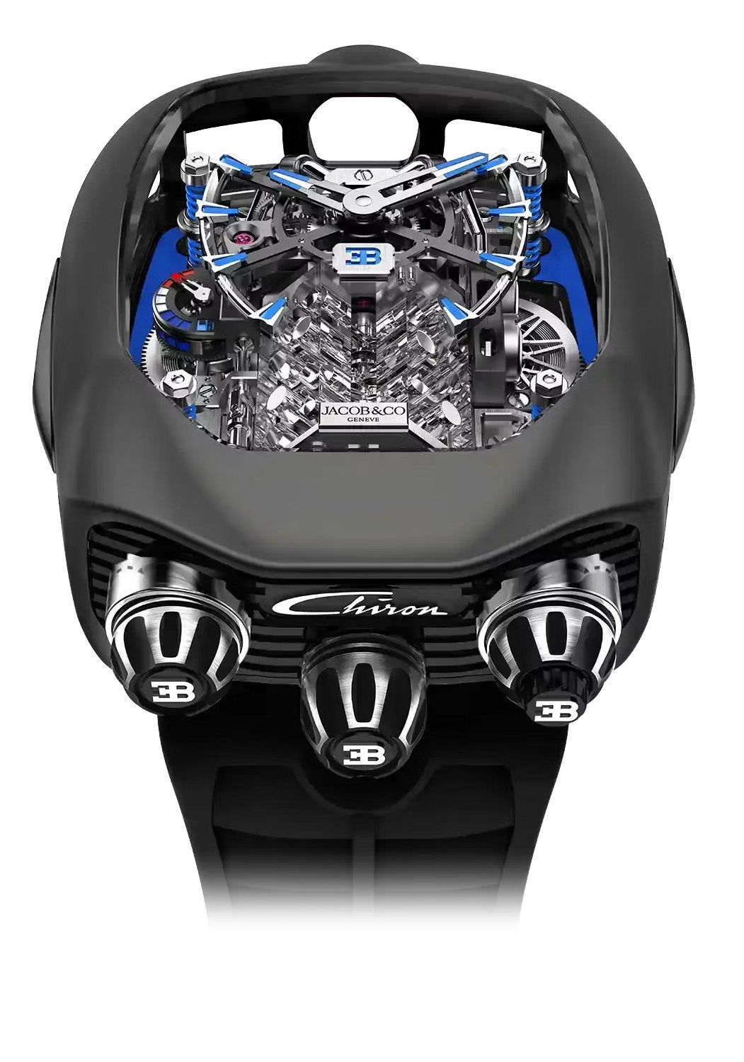 Jacob & Co. Bugatti Chiron Tourbillon Titanium Anthracite